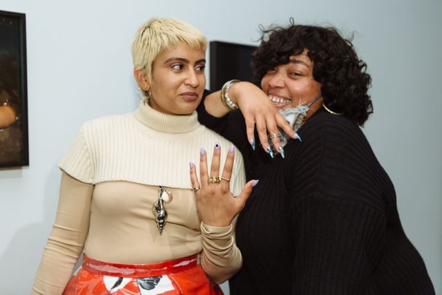 Baseera Khan and Blizzy of Tout Est Bombe moderated by Nefatari Cooper ...